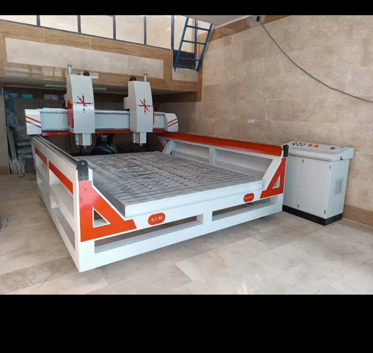 دستگاه cnc سنگ مدل SA1220s - cnc salam